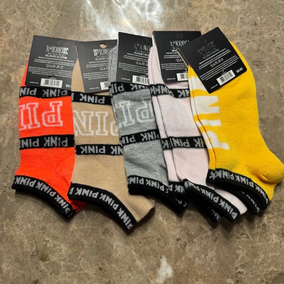 PINK Victoria's Secret | Other | New Pink Victorias Secret Sockswith ...